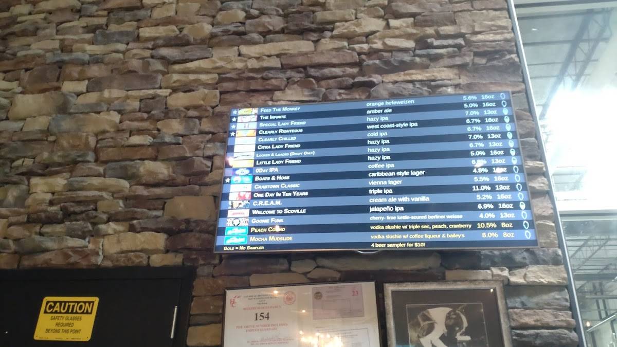Menu at Jailbreak Foodworks pub & bar, Laurel