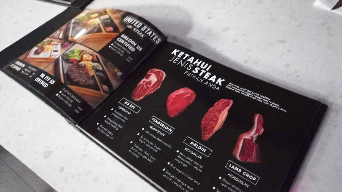 Carta del restaurante Steak 21 Pejaten Village Mall, Yakarta, Pejaten ...