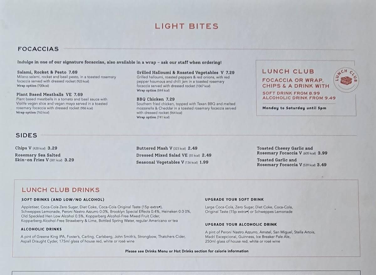 Menu at Jingling Gate pub & bar, Newcastle upon Tyne