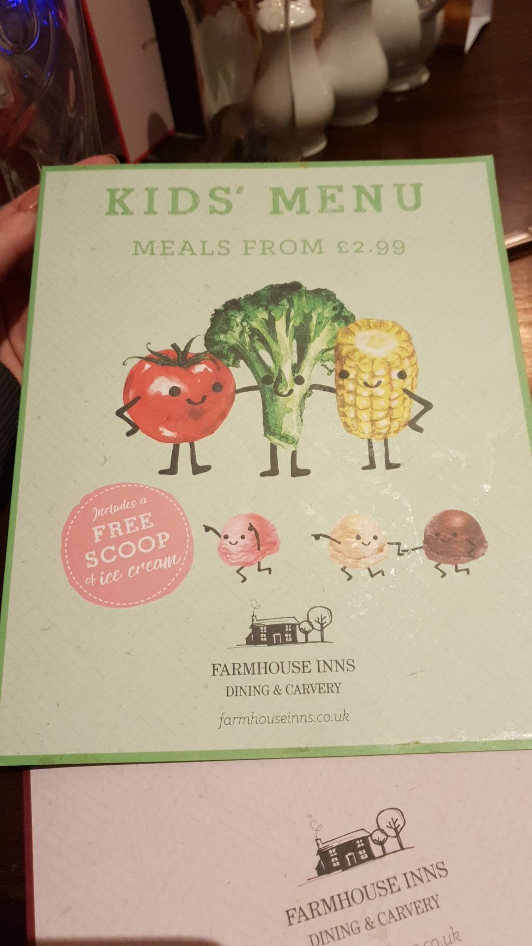 Menu at Juniper Farm - Dining & Carvery pub & bar, Warrington ...