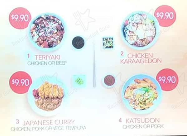 Menu at Kenko Sushi House fast food, Saint Lucia