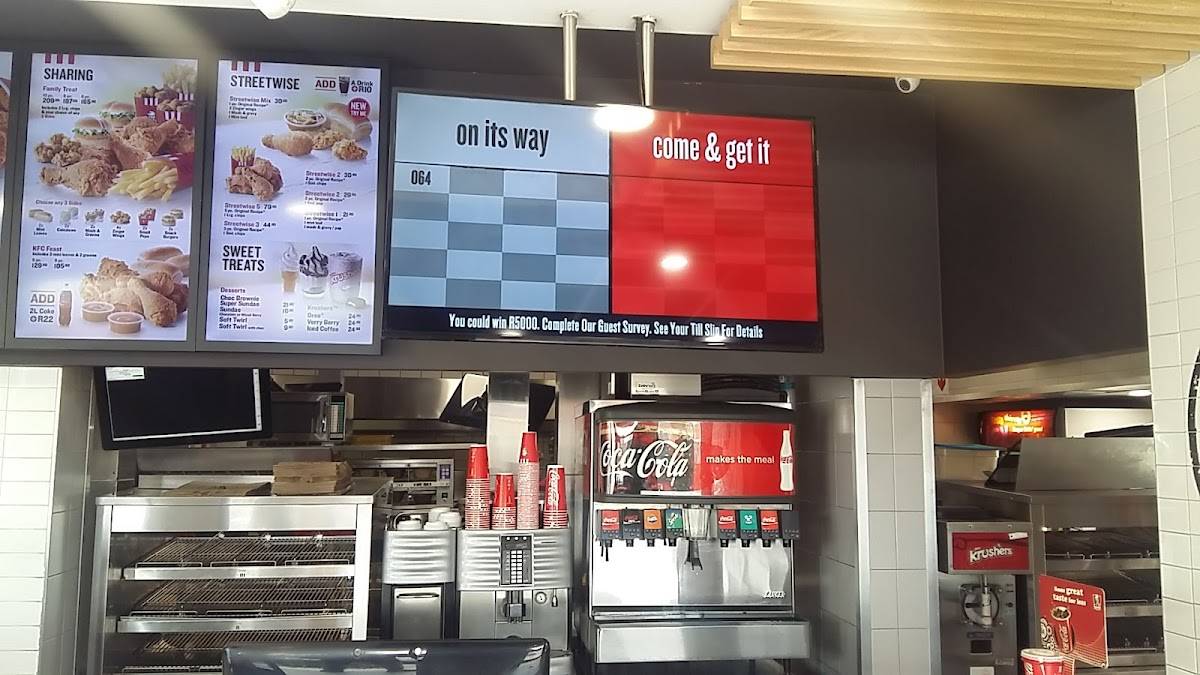 Menu at KFC Brakpan restaurant, Brakpan, 455 Prince George Ave