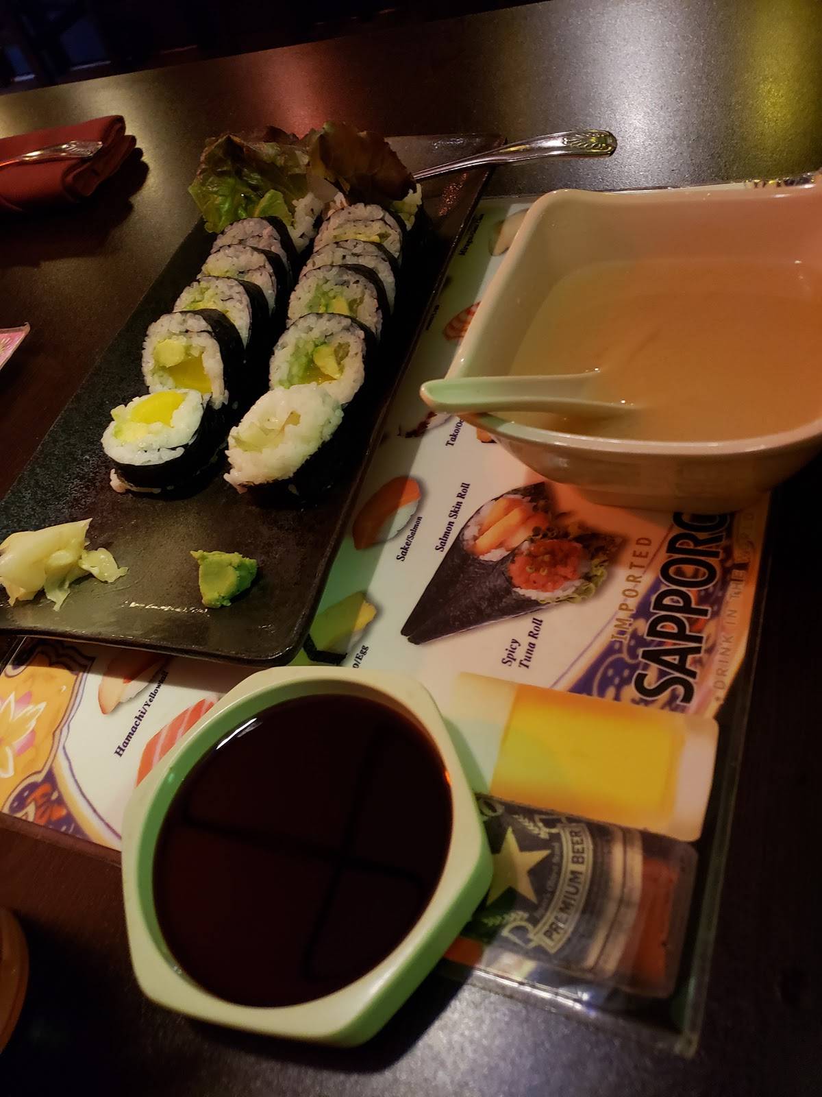 Menu at Kanji Japanese Steakhouse, Heath