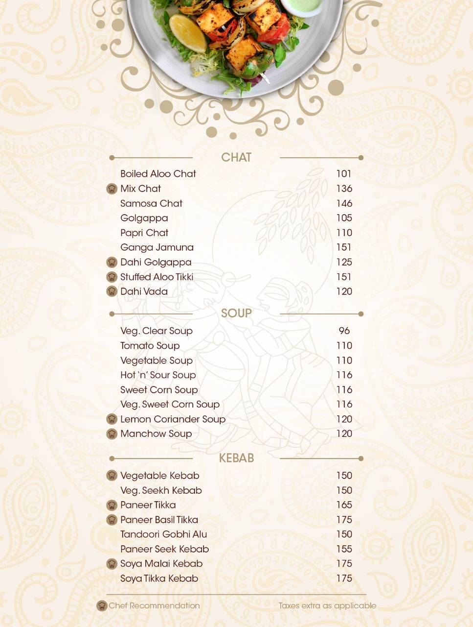 Menu at Kaveri Restaurant, Ranchi, Shop 9-11