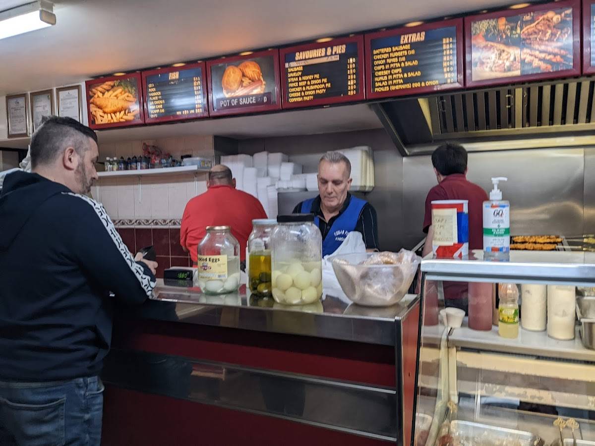 Menu at Kebab Fish Knight restaurant, Marden