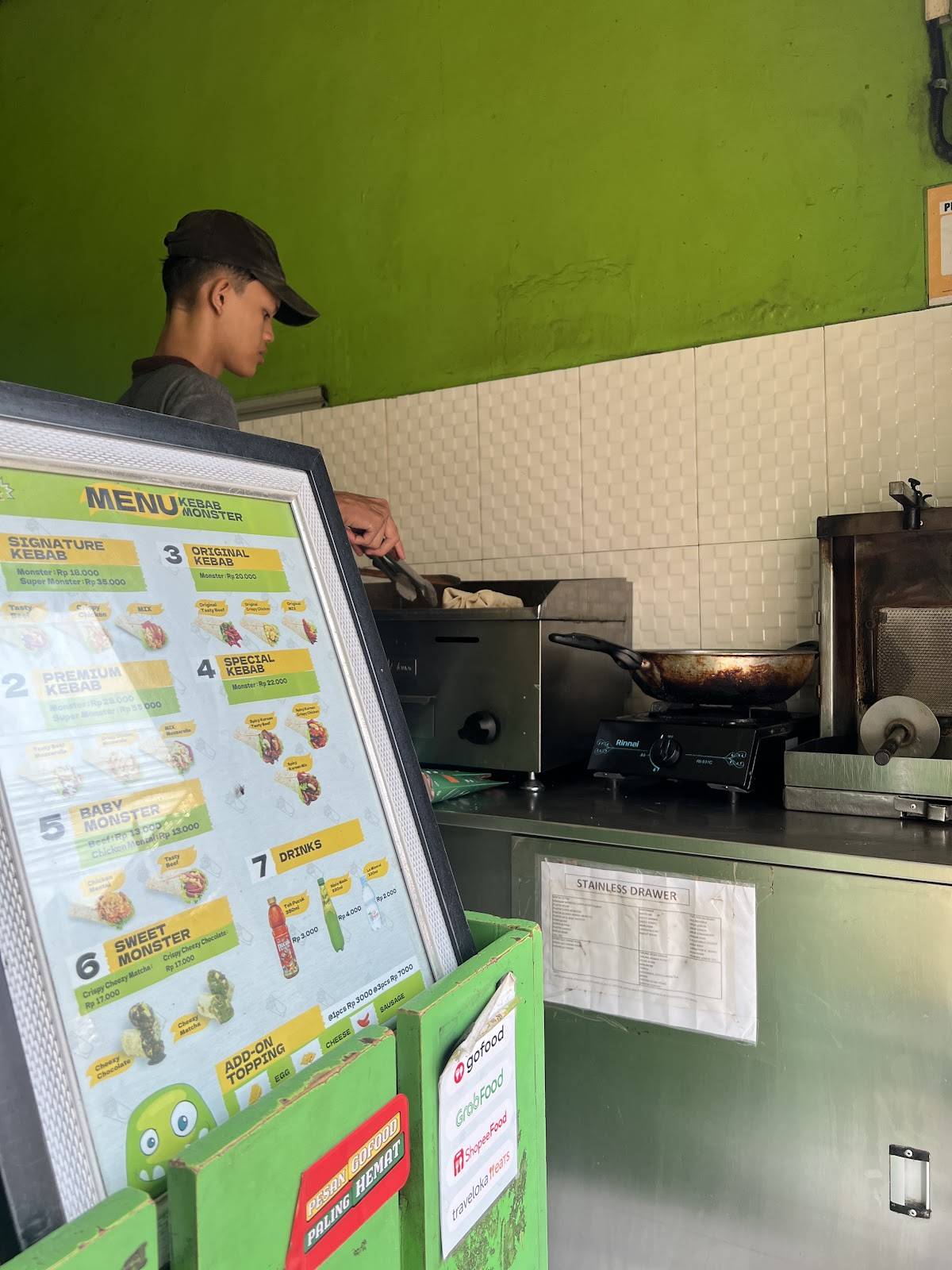 Menu at Kebab Monster Dramaga, Cikarawang