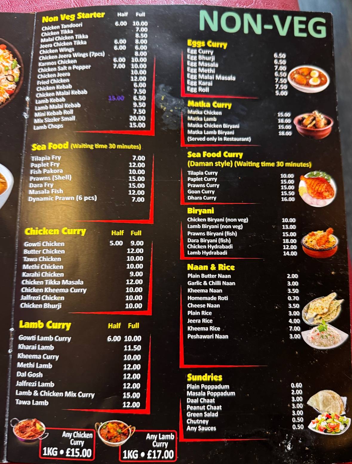 Menu at Kitchen 26 Family Bar and Restaurant, Leicester