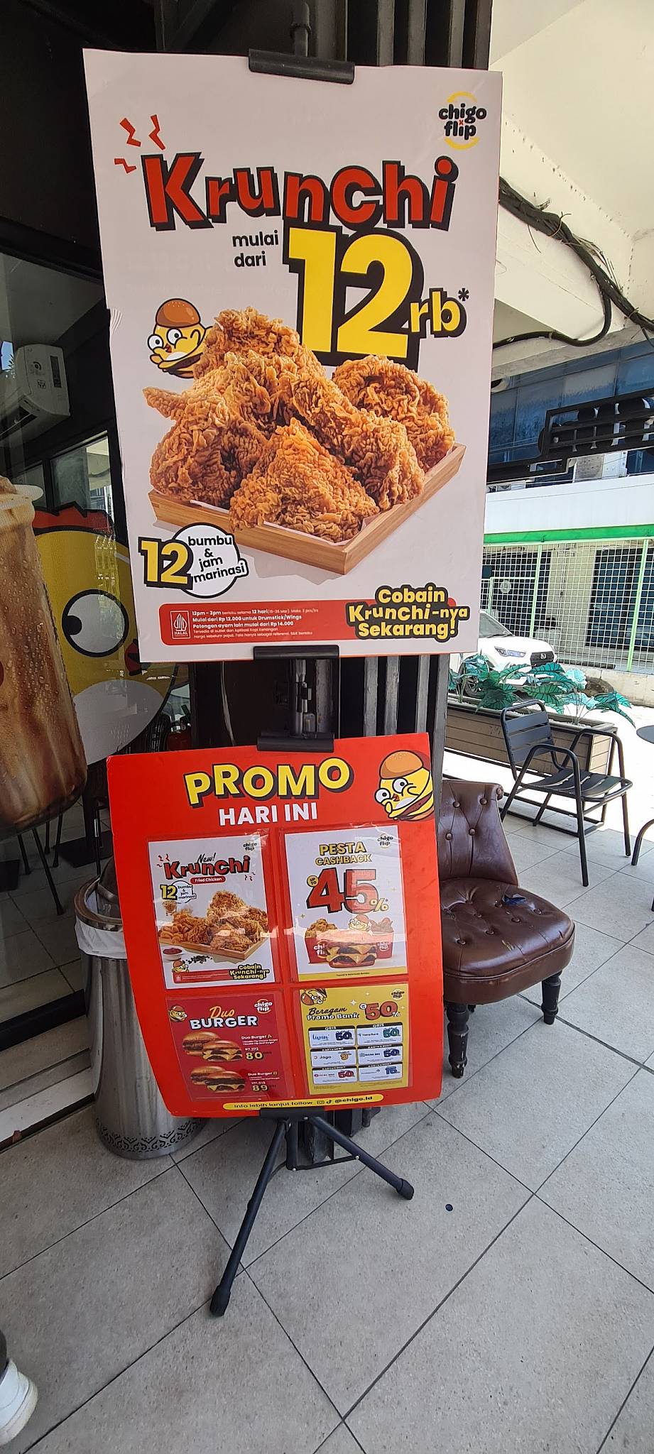Menu at Kopi Kenangan x Chigo x Flip Burger - Ruko Duta Mas Jelambar ...
