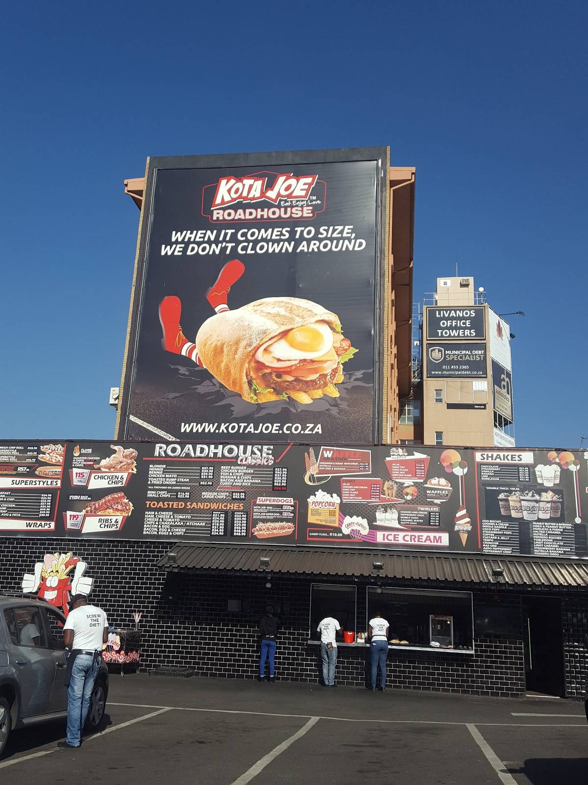 Menu at Kota Joe Roadhouse - Edenvale restaurant, Edenvale, 13 Van ...