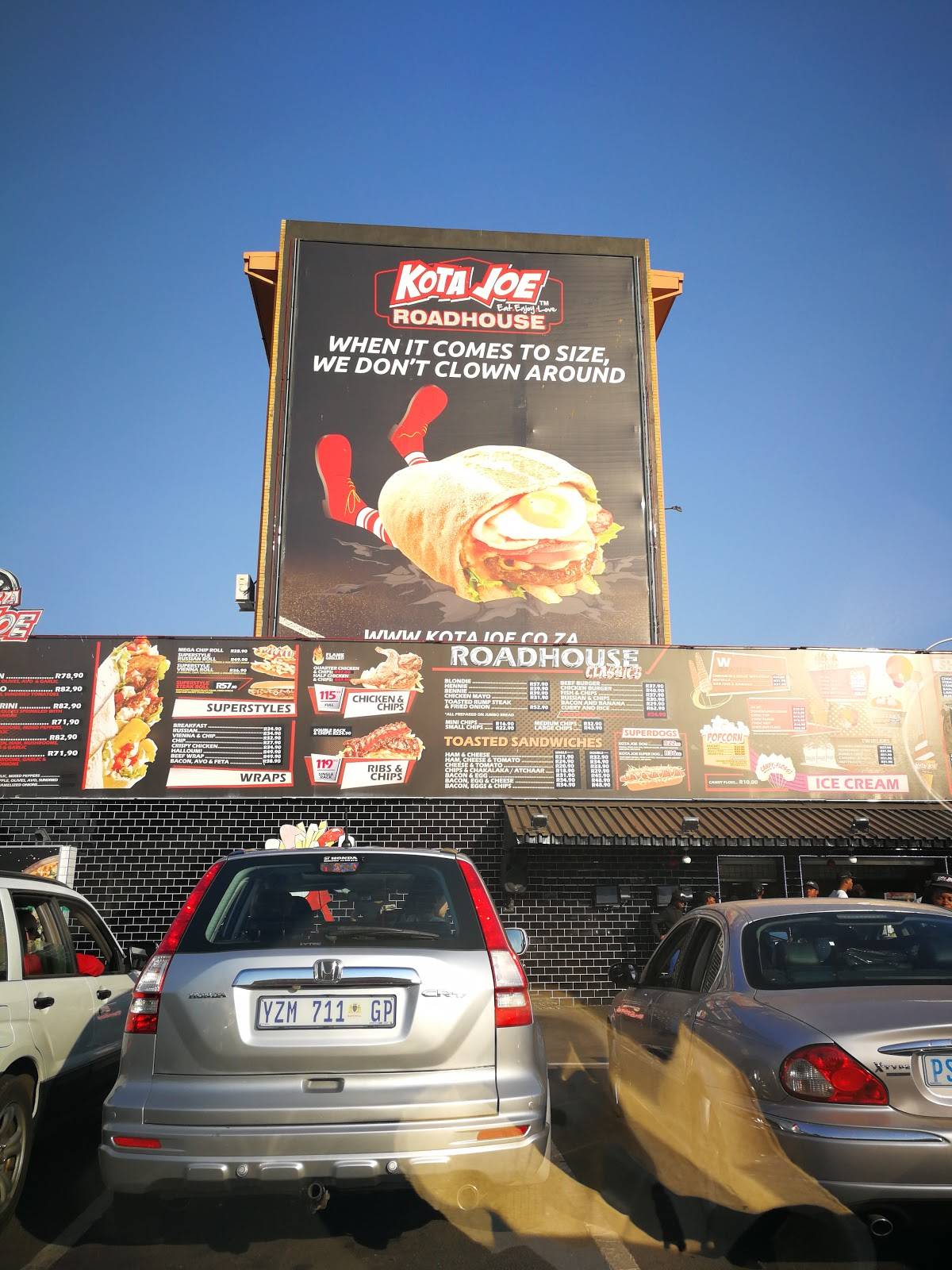 Menu at Kota Joe Roadhouse - Edenvale restaurant, Edenvale, 13 Van ...