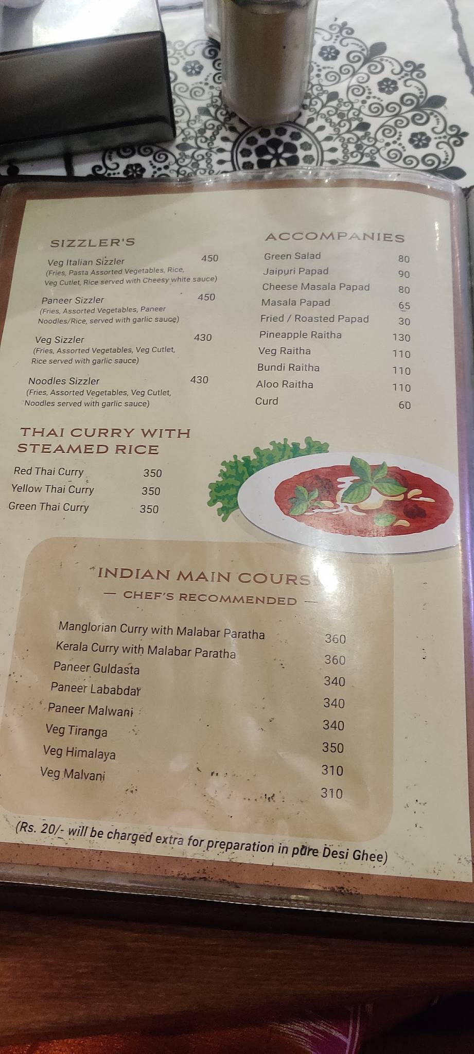 Menu at Krishna Veg, Dehu Road, Kiwale Rd
