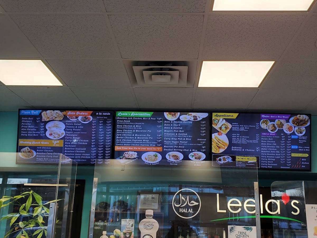 Menu at Wicked Carib, Caribbean Food Culture restaurant, Toronto
