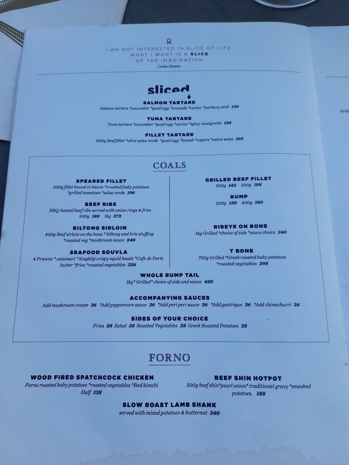 Menu at Life Grand Cafe Waterfall, Midrand, Waterfall Corner