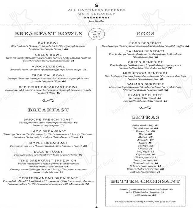 Menu at Life Grand Cafe Waterfall, Midrand, Waterfall Corner