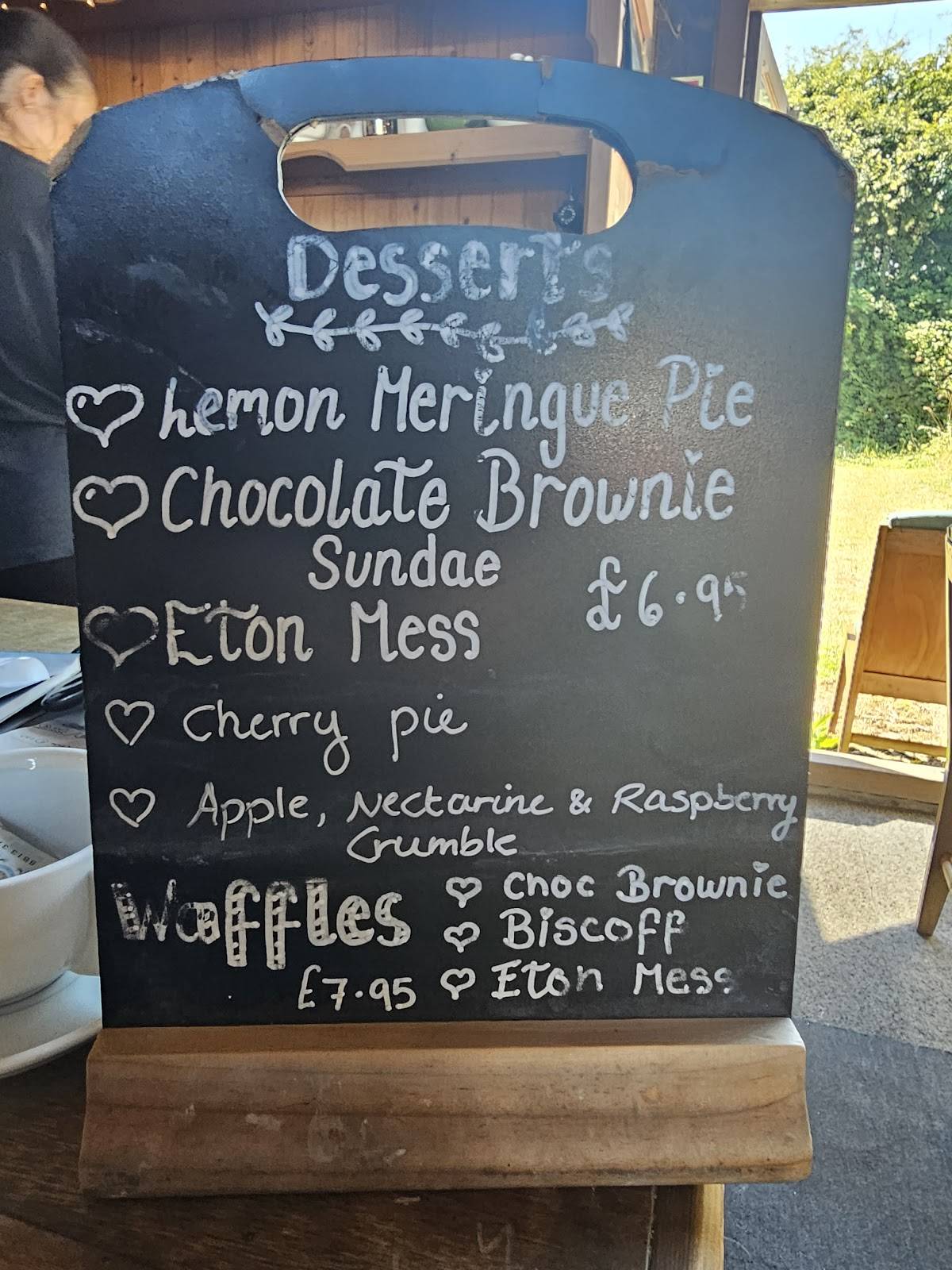 Menu at Little Farthingloe Farm restaurant, Dover