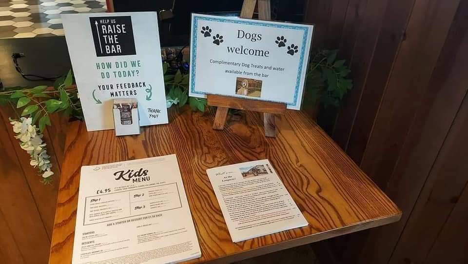 Menu at Longacre pub & bar, Skelton and Brotton