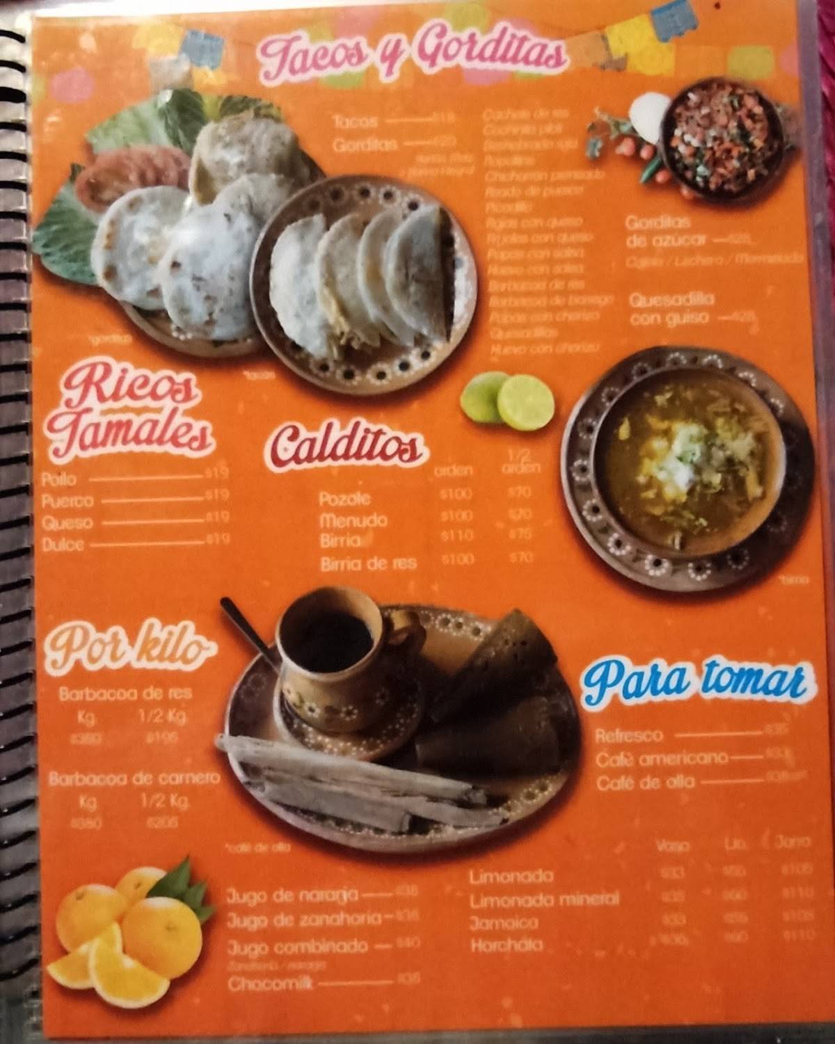 Menu at Los Adobes restaurant, Saltillo, Blvd. Eulalio Gutiérrez ...