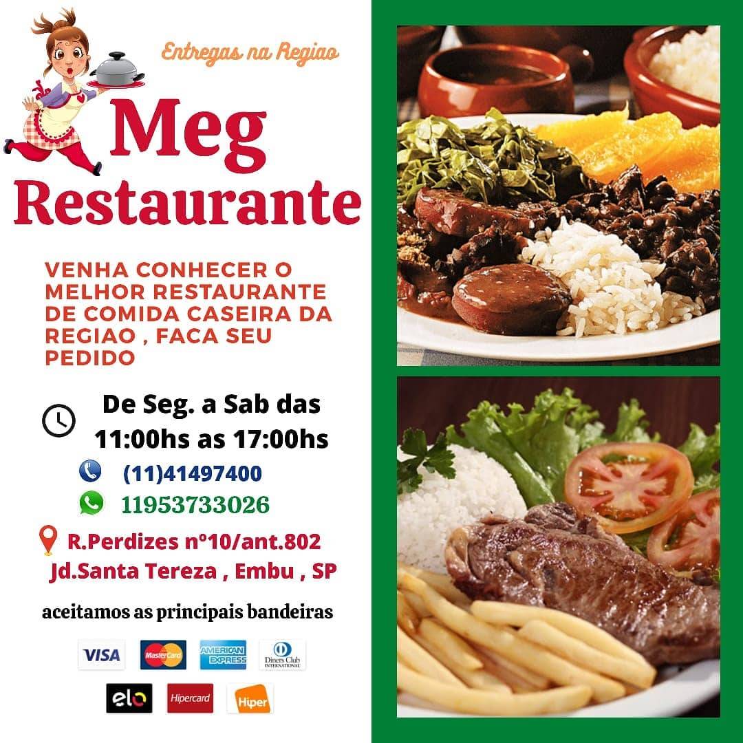 Menu em MEG RESTAURANTE, Embu das Artes