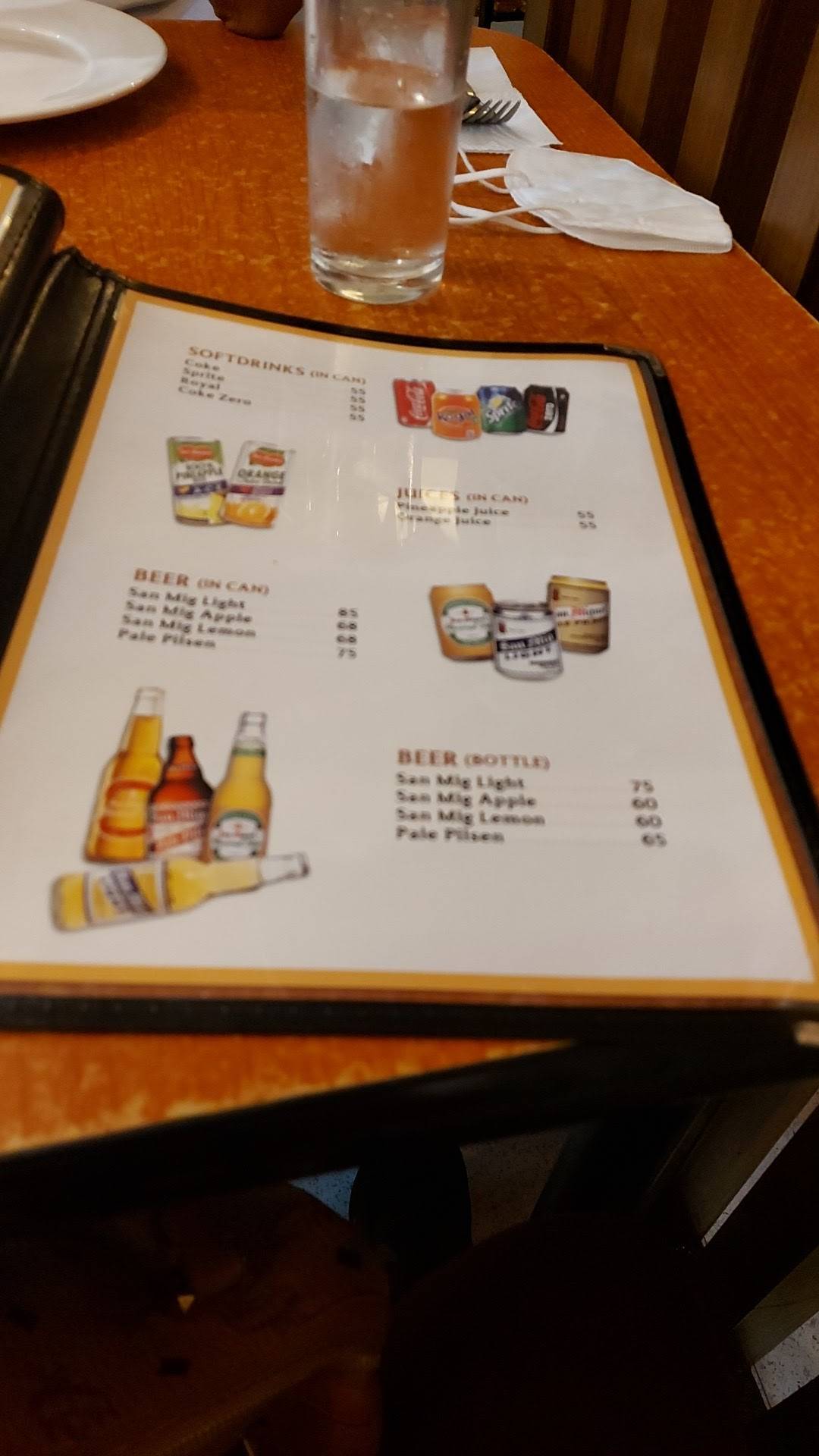 Menu at El Bulakenyo Restaurant, Malolos
