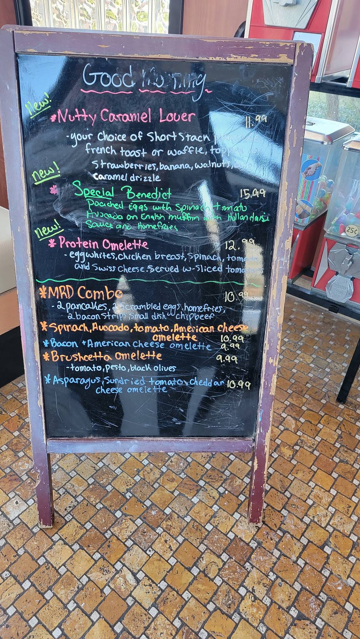 Menu at Maurice River Diner restaurant, Maurice River, NJ-47
