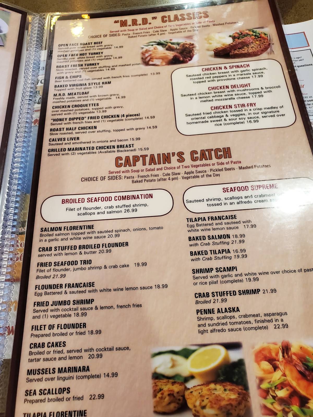 Menu at Maurice River Diner restaurant, Maurice River, NJ-47