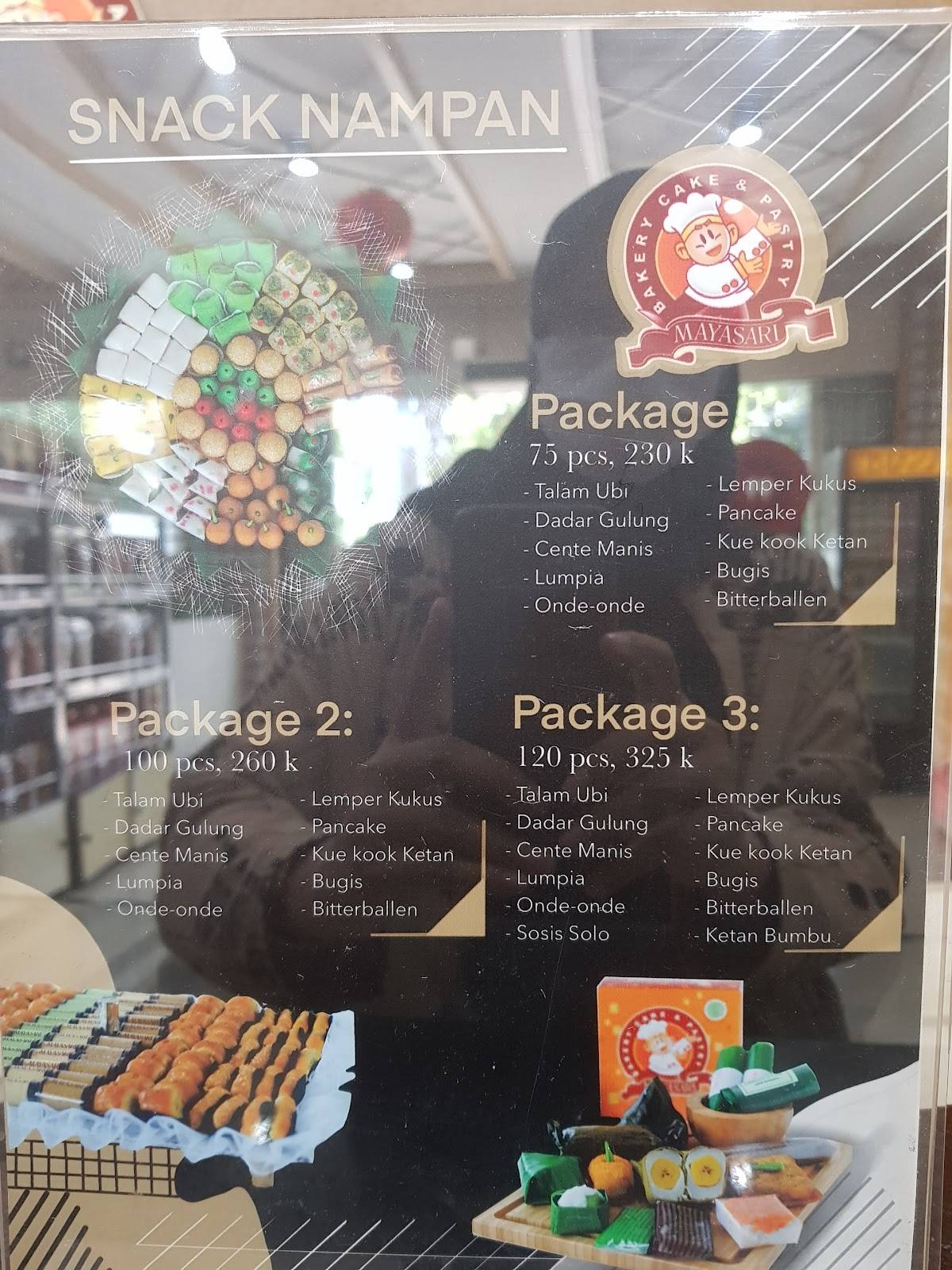 Menu at Mayasari - Kebon Kawung Train Station cafe, Bandung, Stasiun ...