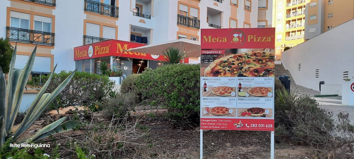 Menu em MeGa Pizza - Lagos restaurante, Lagos