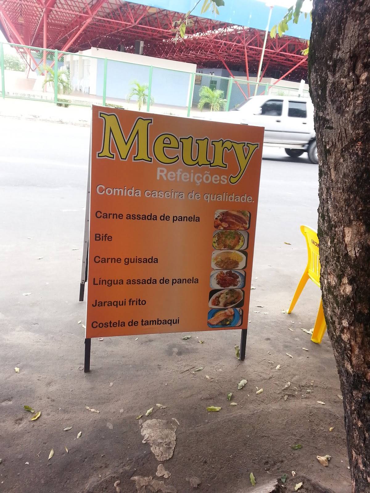 Menu at Meury Refeições restaurant, Manaus