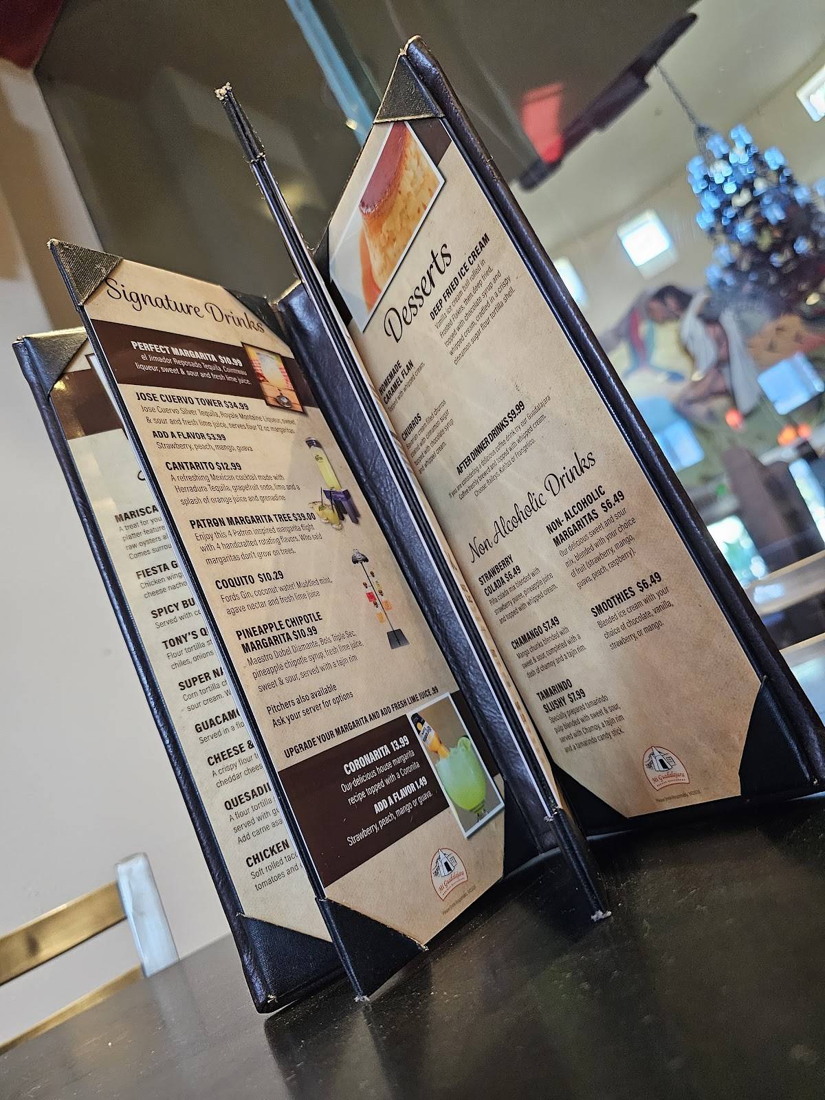 Menu at Mi Guadalajara Restaurant, Escondido