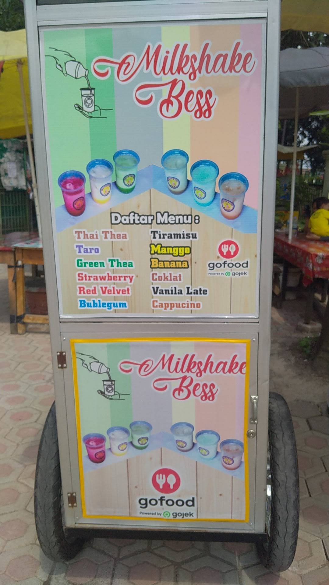 Carta del café Milkshake_bess, Soreang
