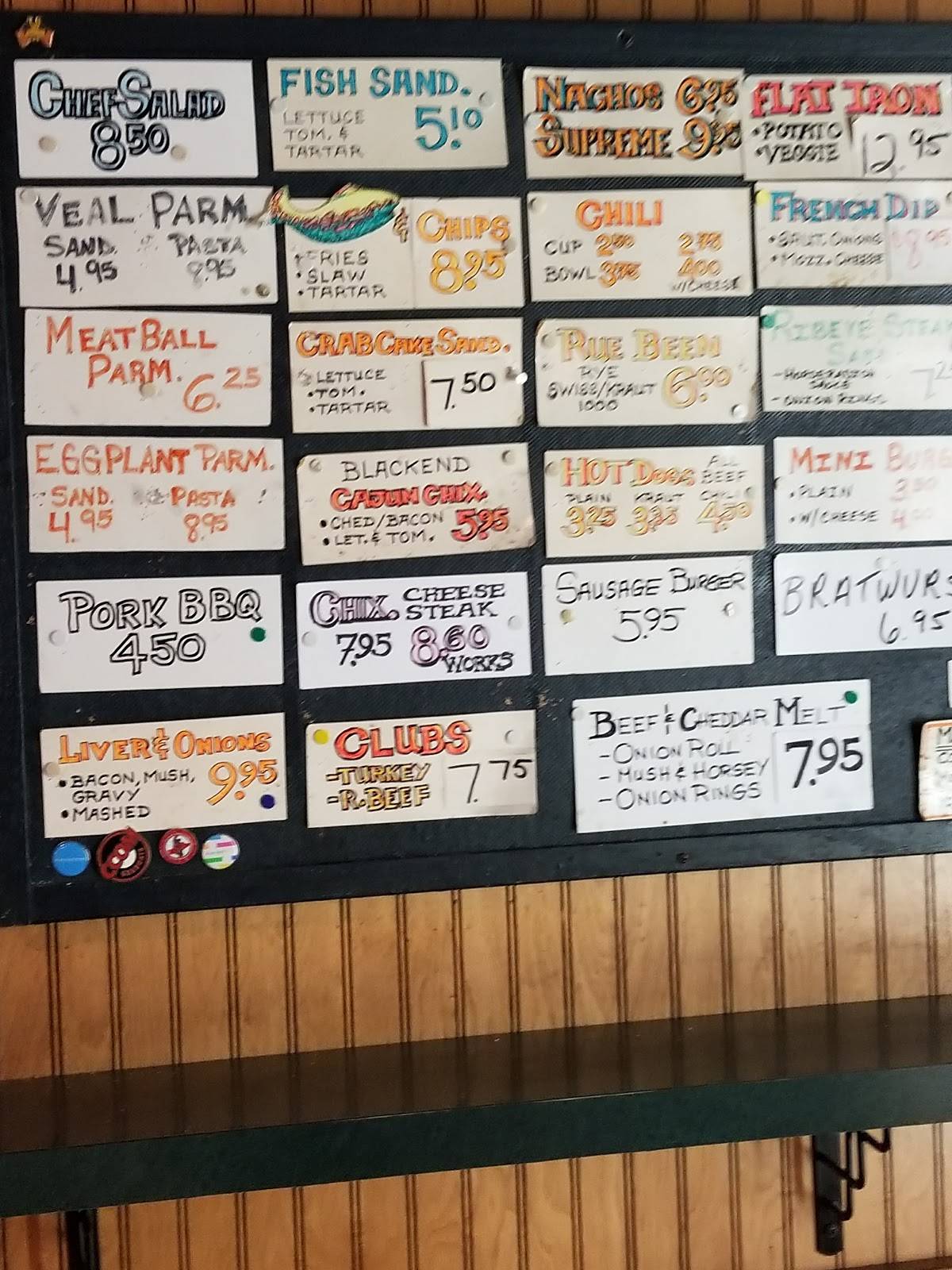 Menu at Minisink Hotel pub & bar, Minisink Hills