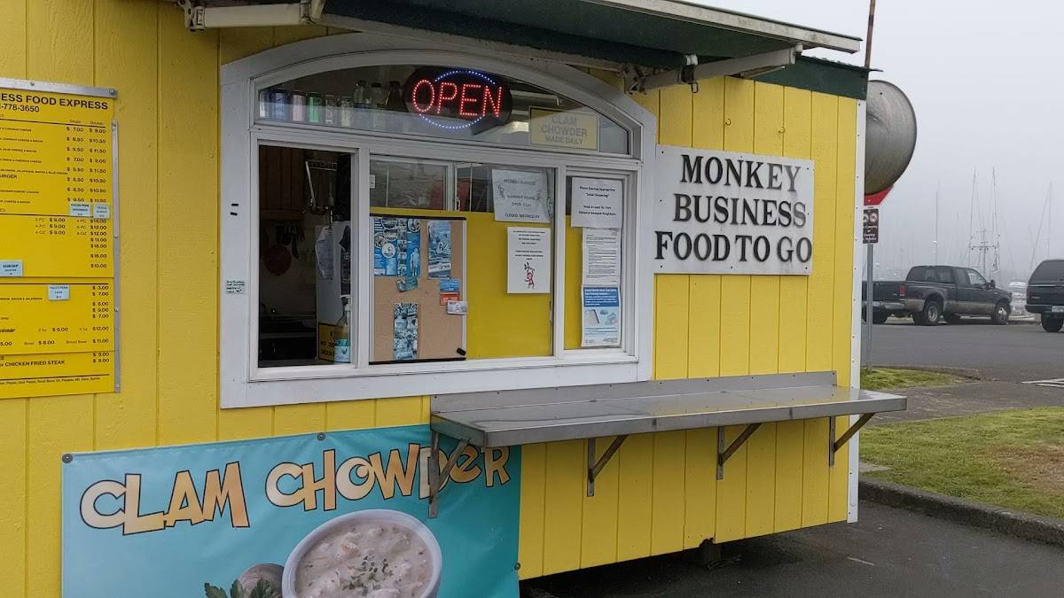 Menu at Monkey Business Food Express To Go restaurant, Barview