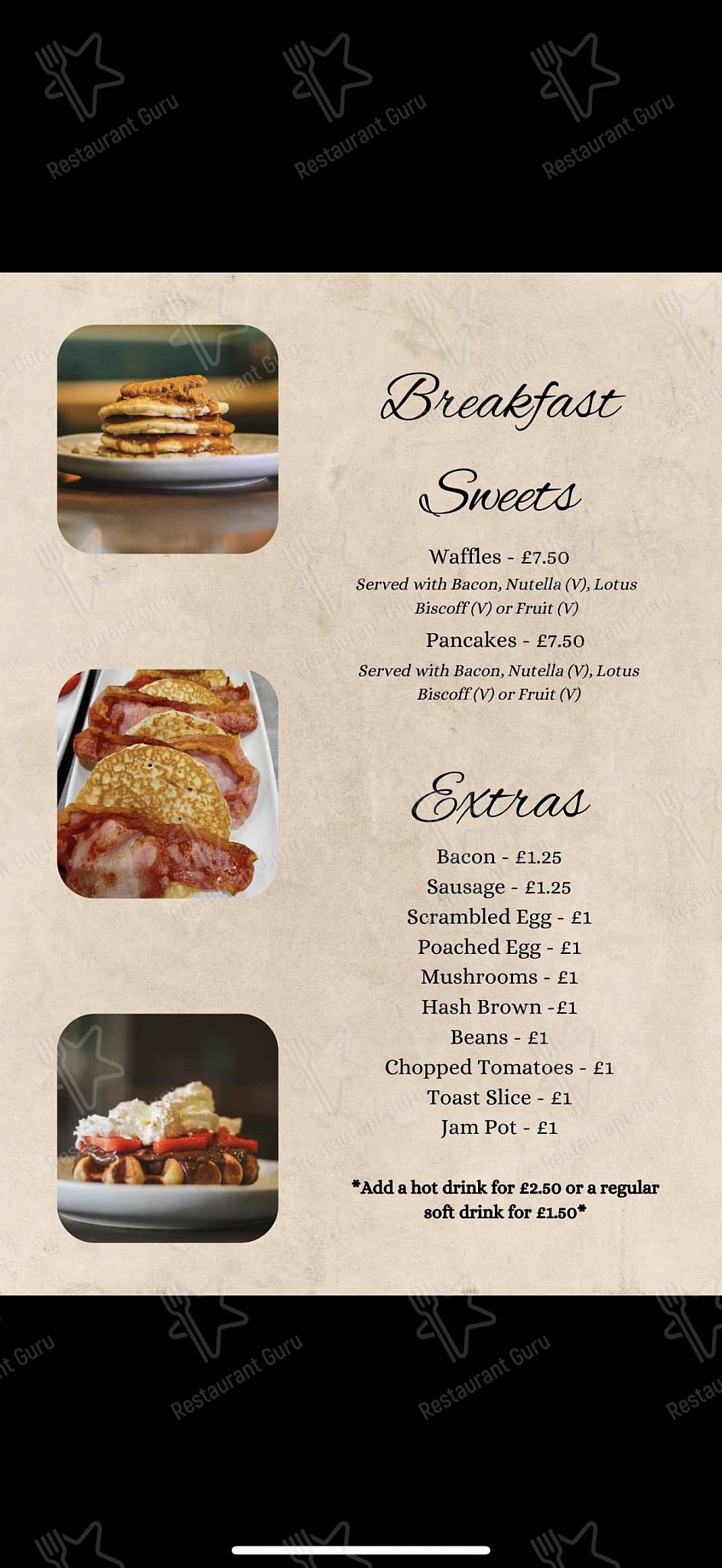 Menu at Myxology pub & bar, Pontefract