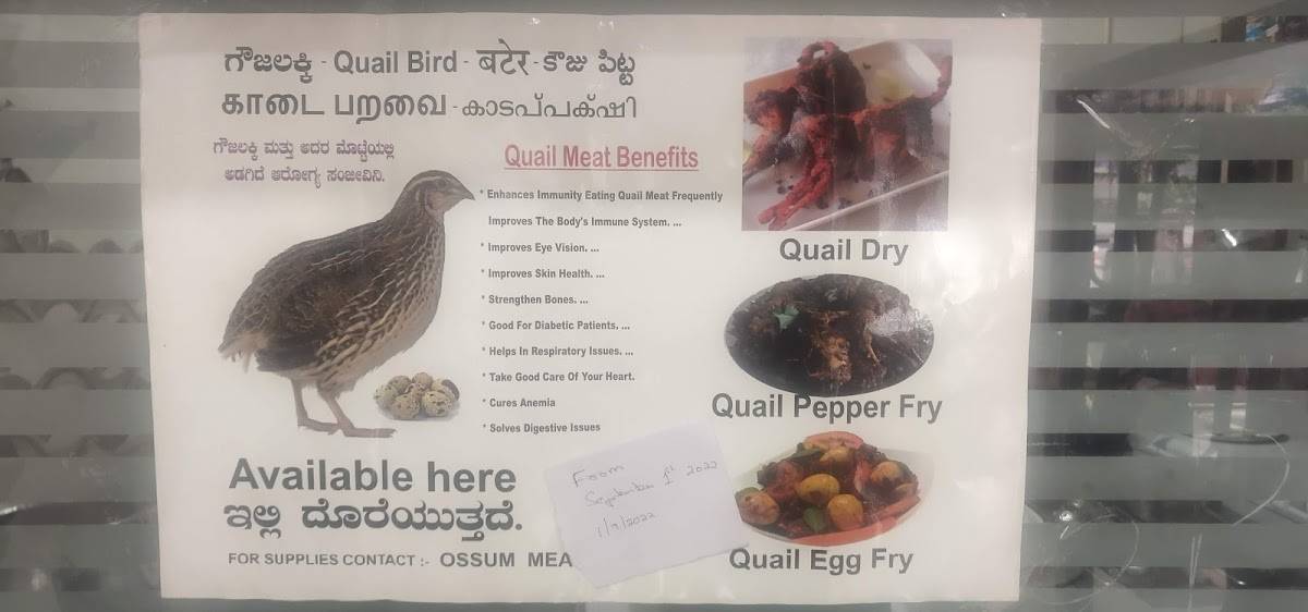 Menu at NATI GRILLS, Bengaluru