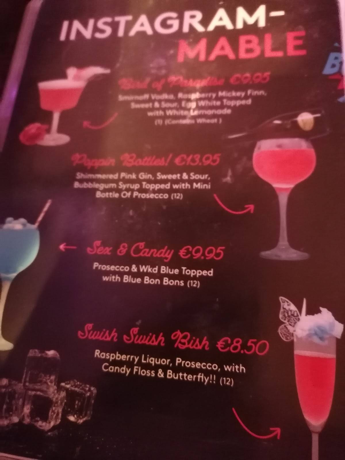 Menu at The Monread pub & bar, Naas, Monread Ave