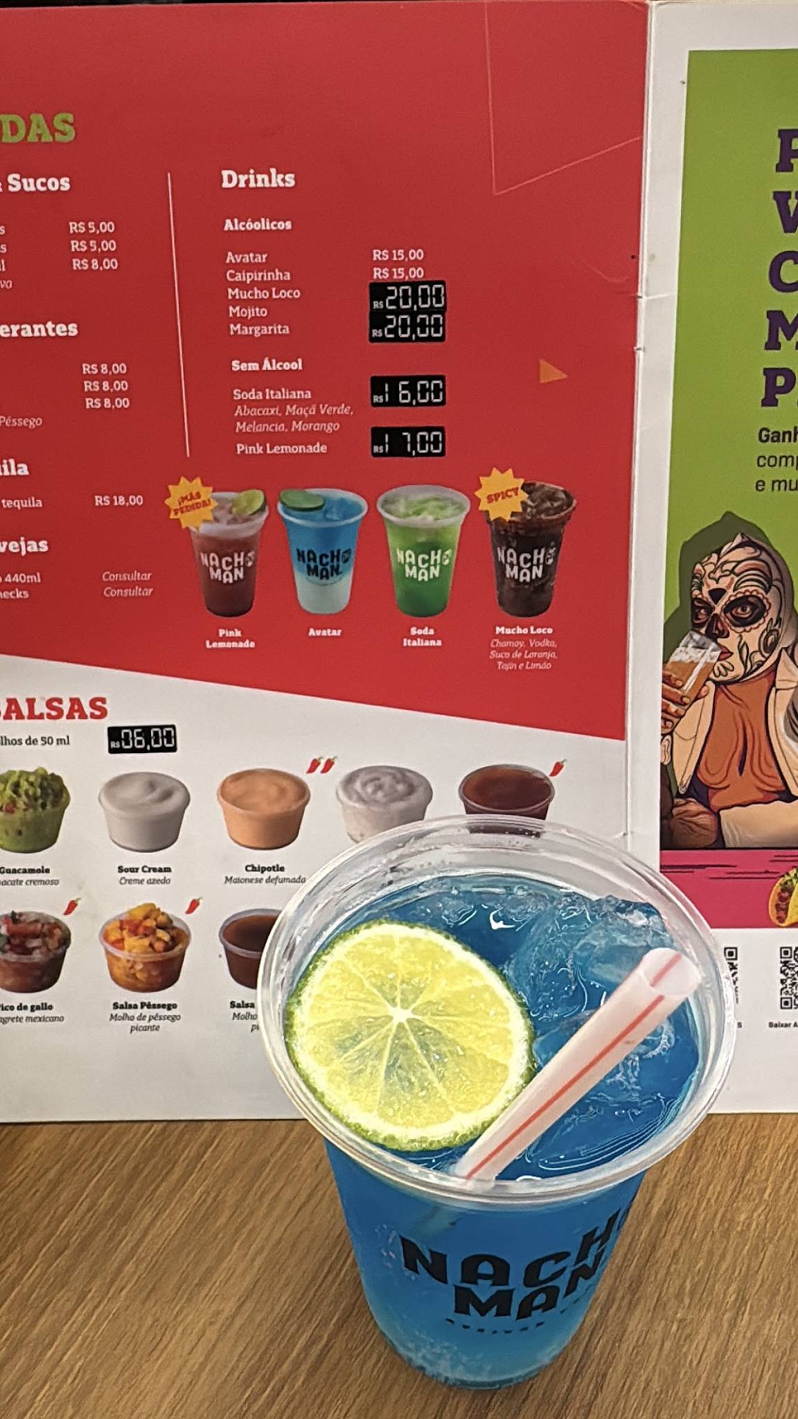Menu em Nacho Man Uberlândia - Restaurante Mexicano, Uberlândia