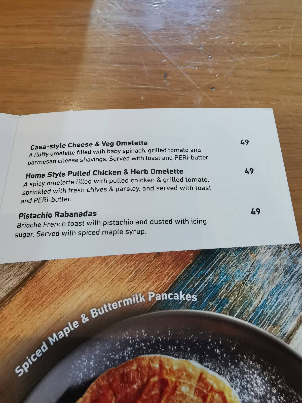 Menu at Nando's The Dubai Mall restaurant, Dubai, Waterfront Promenade ...