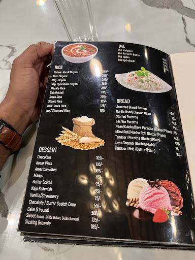 Menu at The Five Elements Restaurant, Nashik, Mahatma Nagar-Untwadi Rd