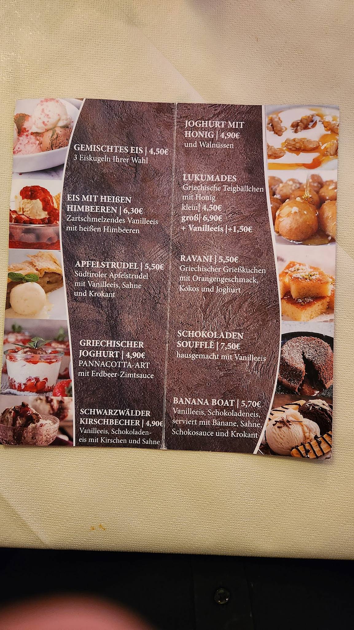 Speisekarte von Nostimo restaurant, Kronshagen