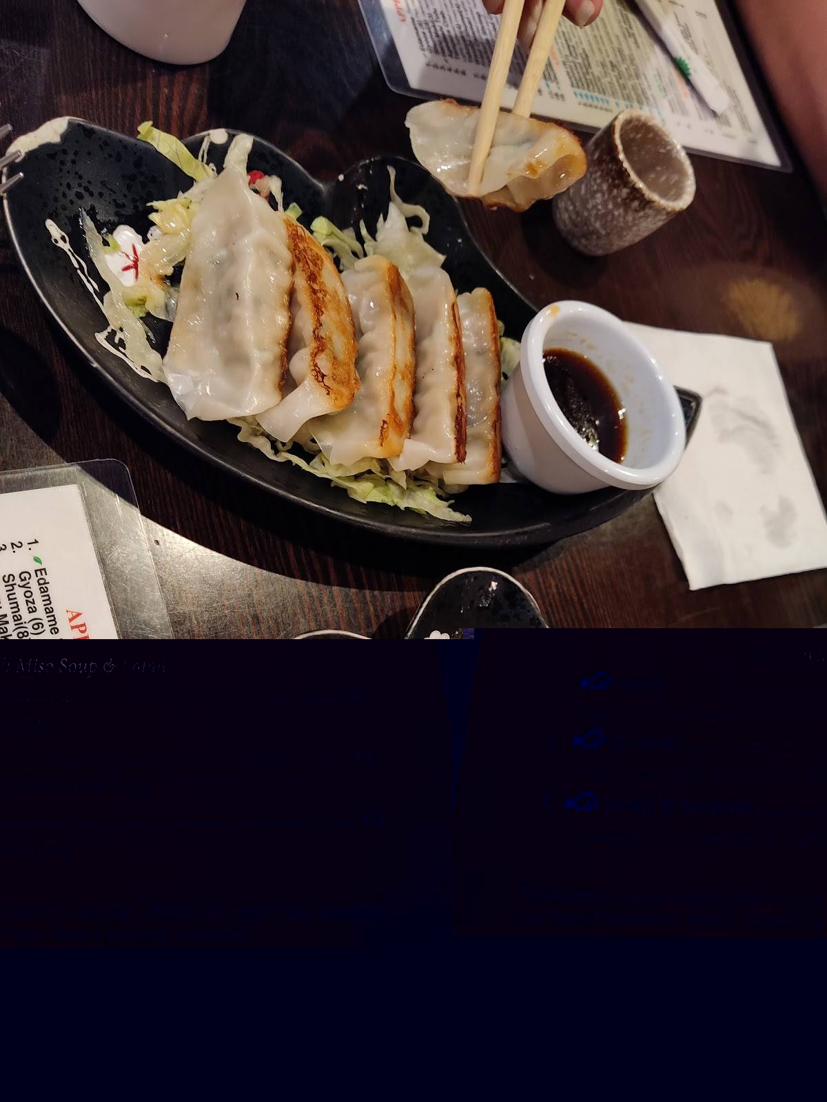 Menu at Oishiya hibachi & sushi restaurant, Murfreesboro