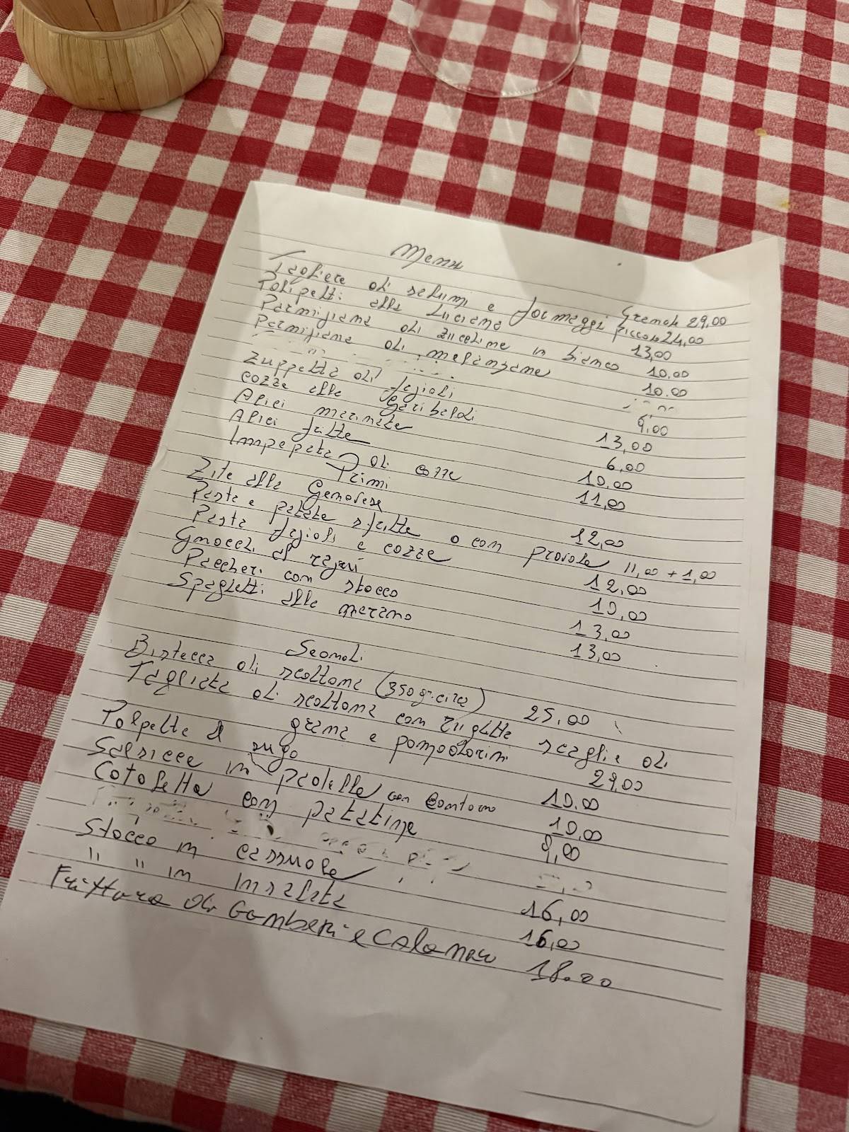 Menu da Osteria Garibaldi ristorante, San Giuseppe Vesuviano