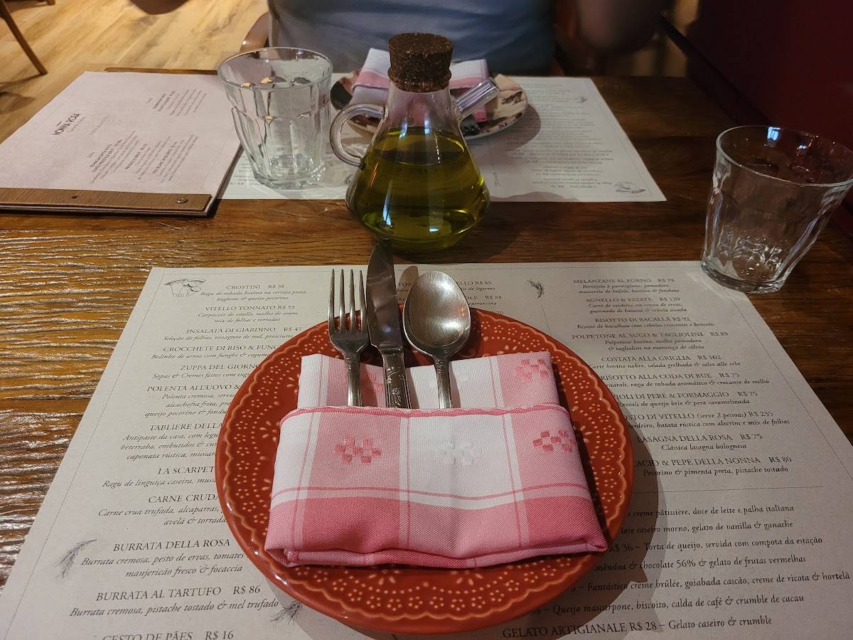 Menu em Osteria Nonna Rosa restaurante, São Paulo