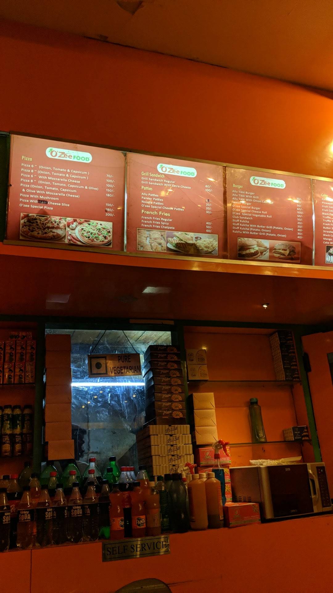 Menu at O'zee Food And Bakery, Naraingarh