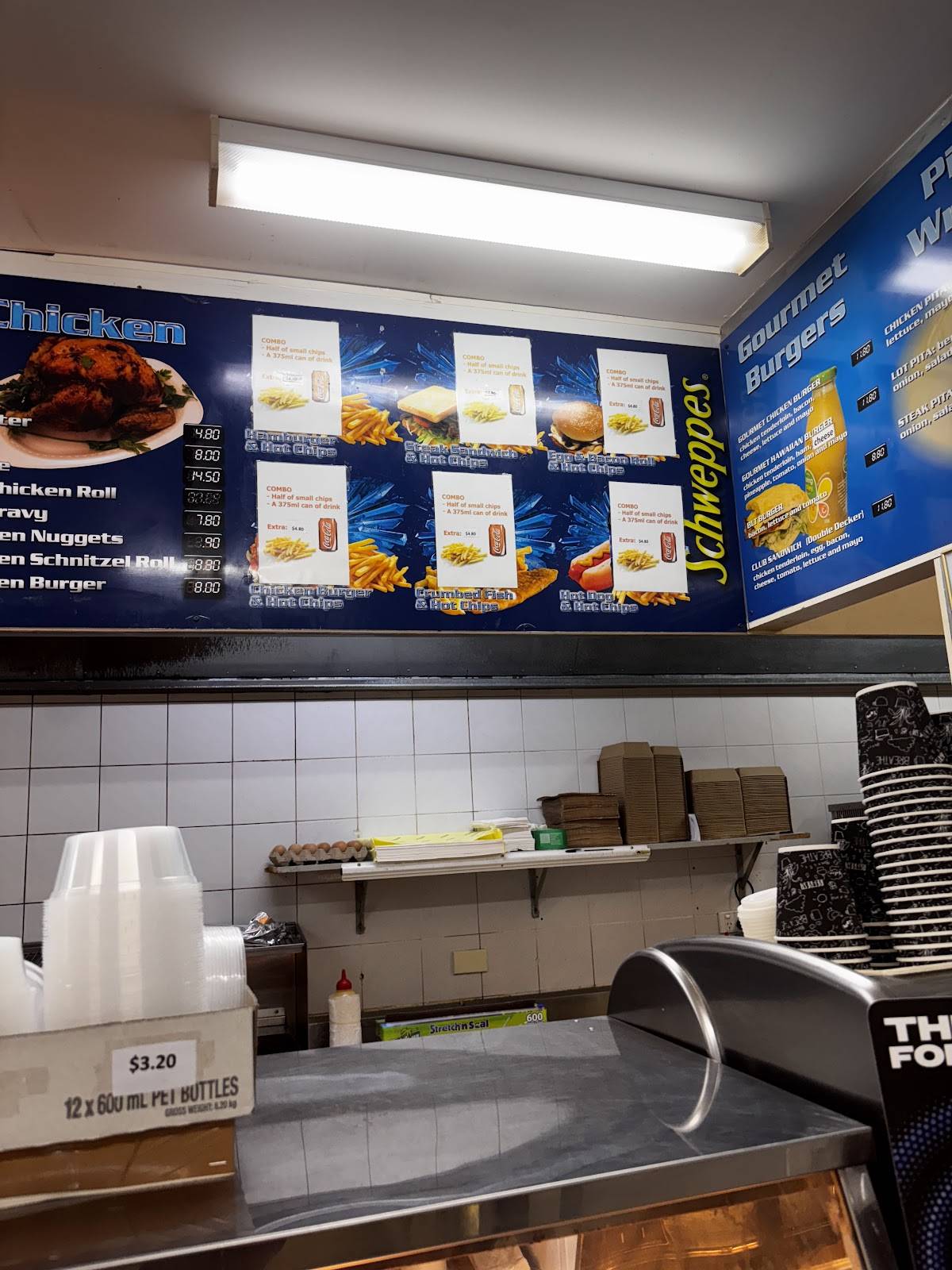 Menu at Palmerston Takeaway pub & bar, Palmerston