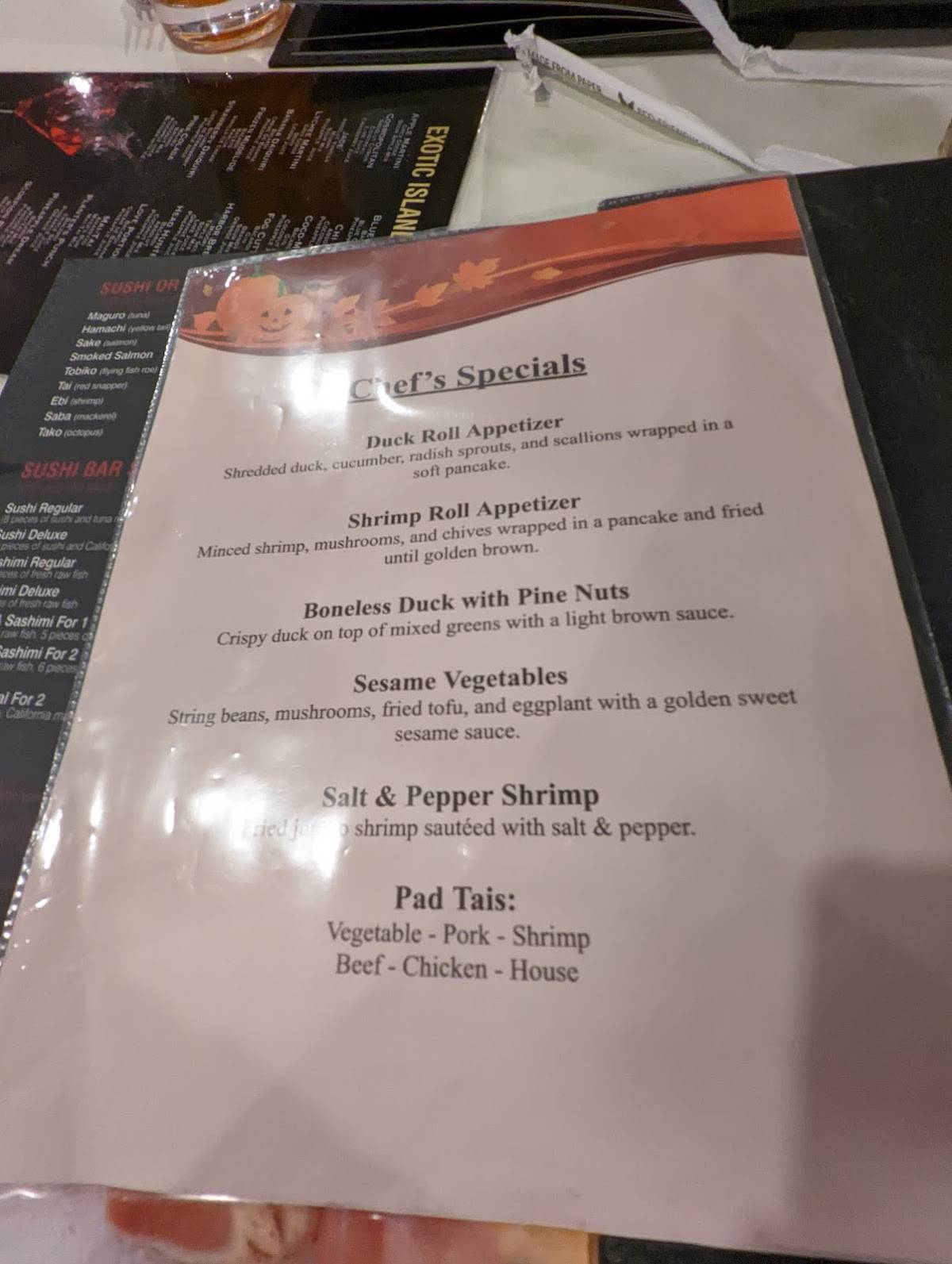 Menu at Panda North Chinese And Japanese Restaurant, Brattleboro