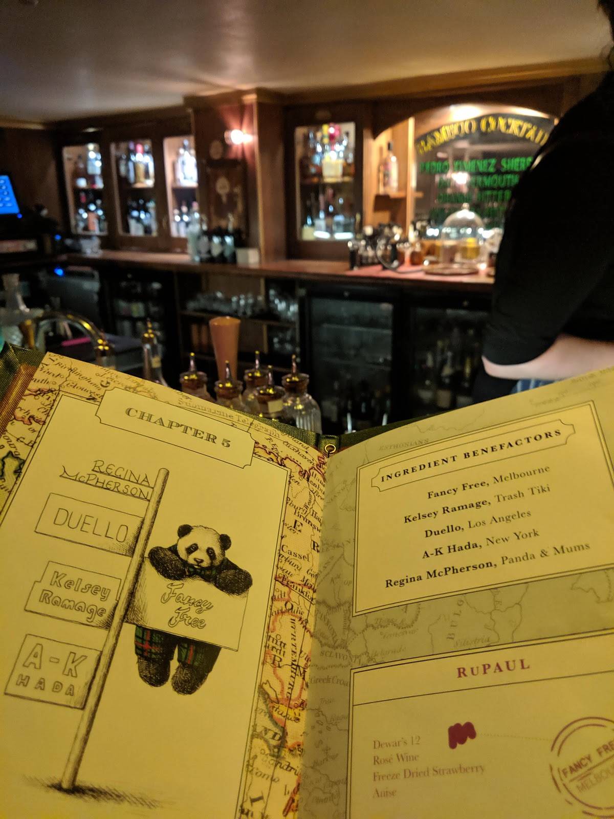 Menu at Panda & Sons pub & bar, Edinburgh