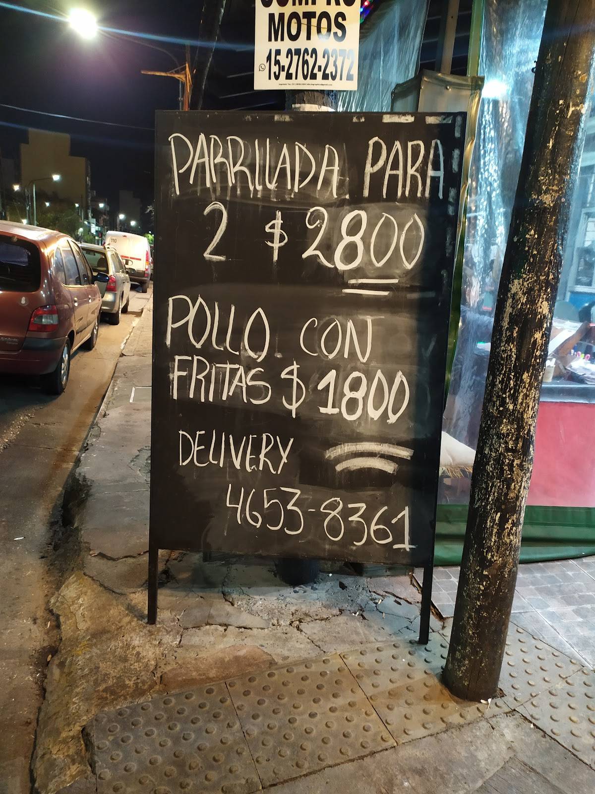 Carta de Parrilla La Nelly, Ciudadela