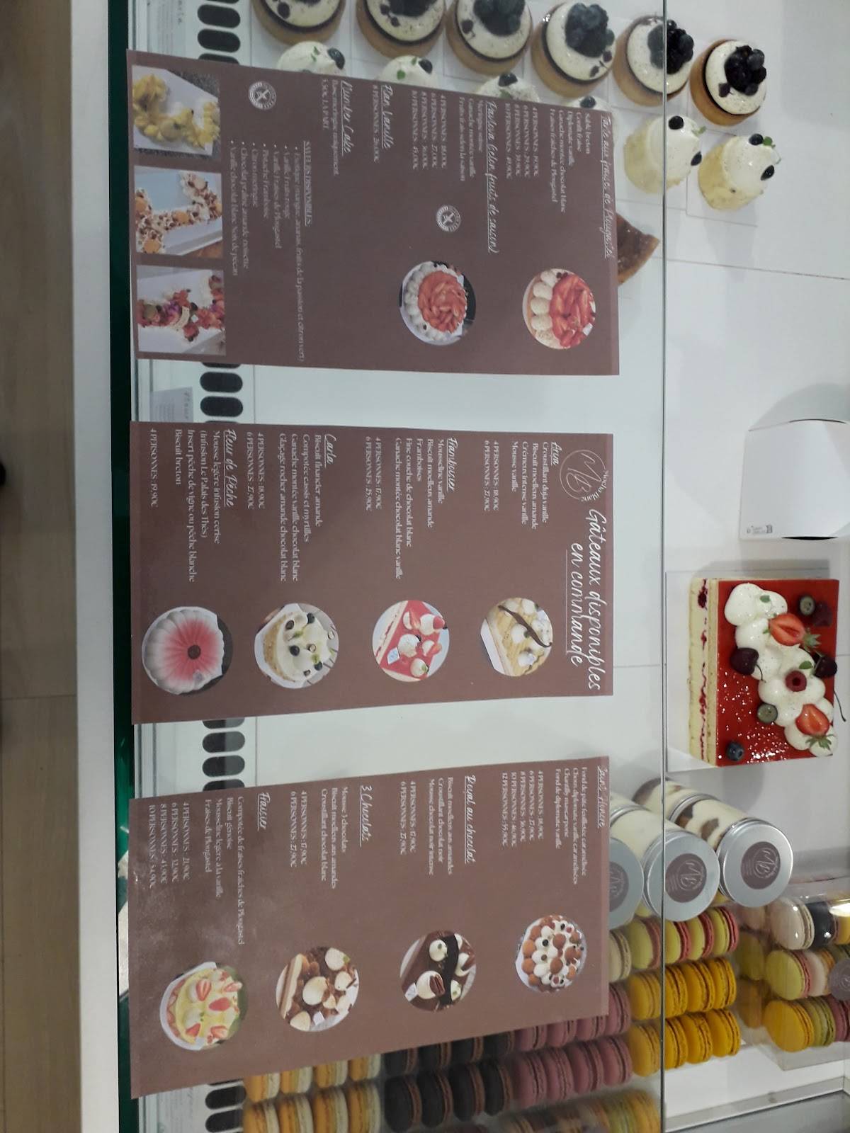 Menu au Pâtisserie Mocha Blanc, Pont-l'Abbé