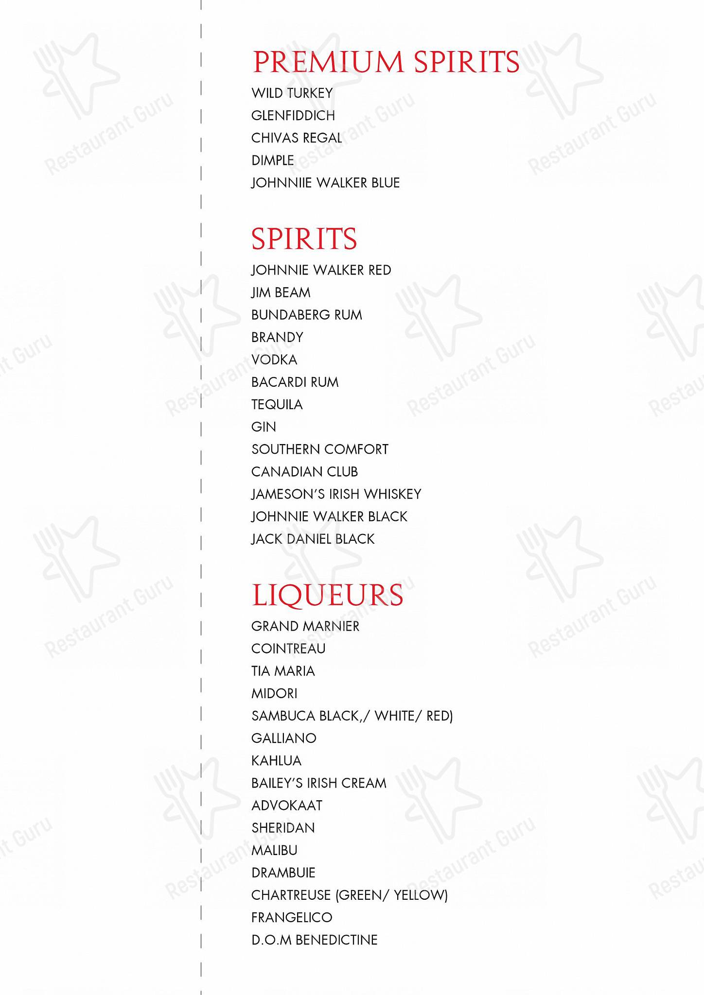 Menu at Peking Land Chinese Restaurant, Rowville