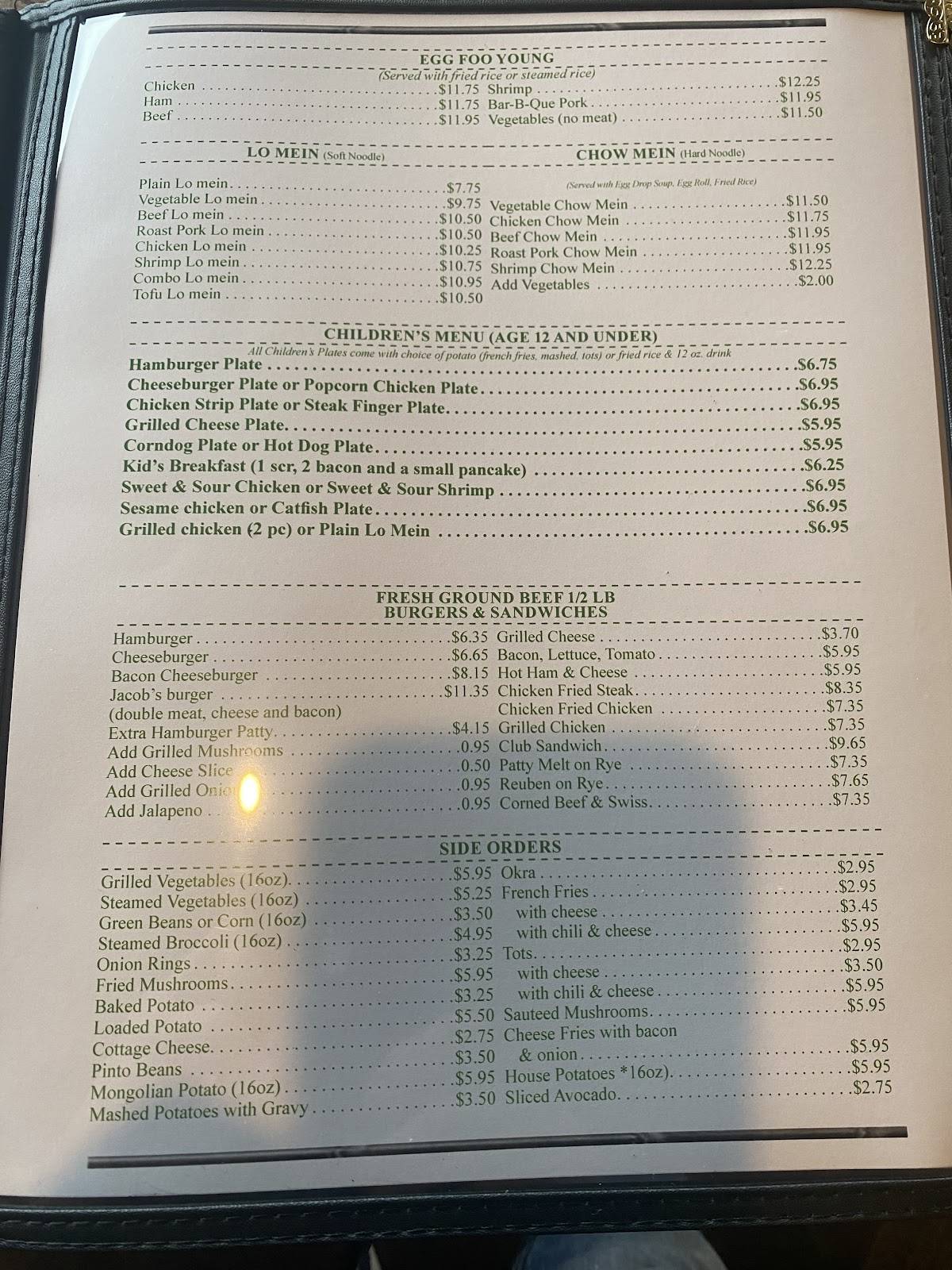 Menu at Piedmont cuisine restaurant, Piedmont